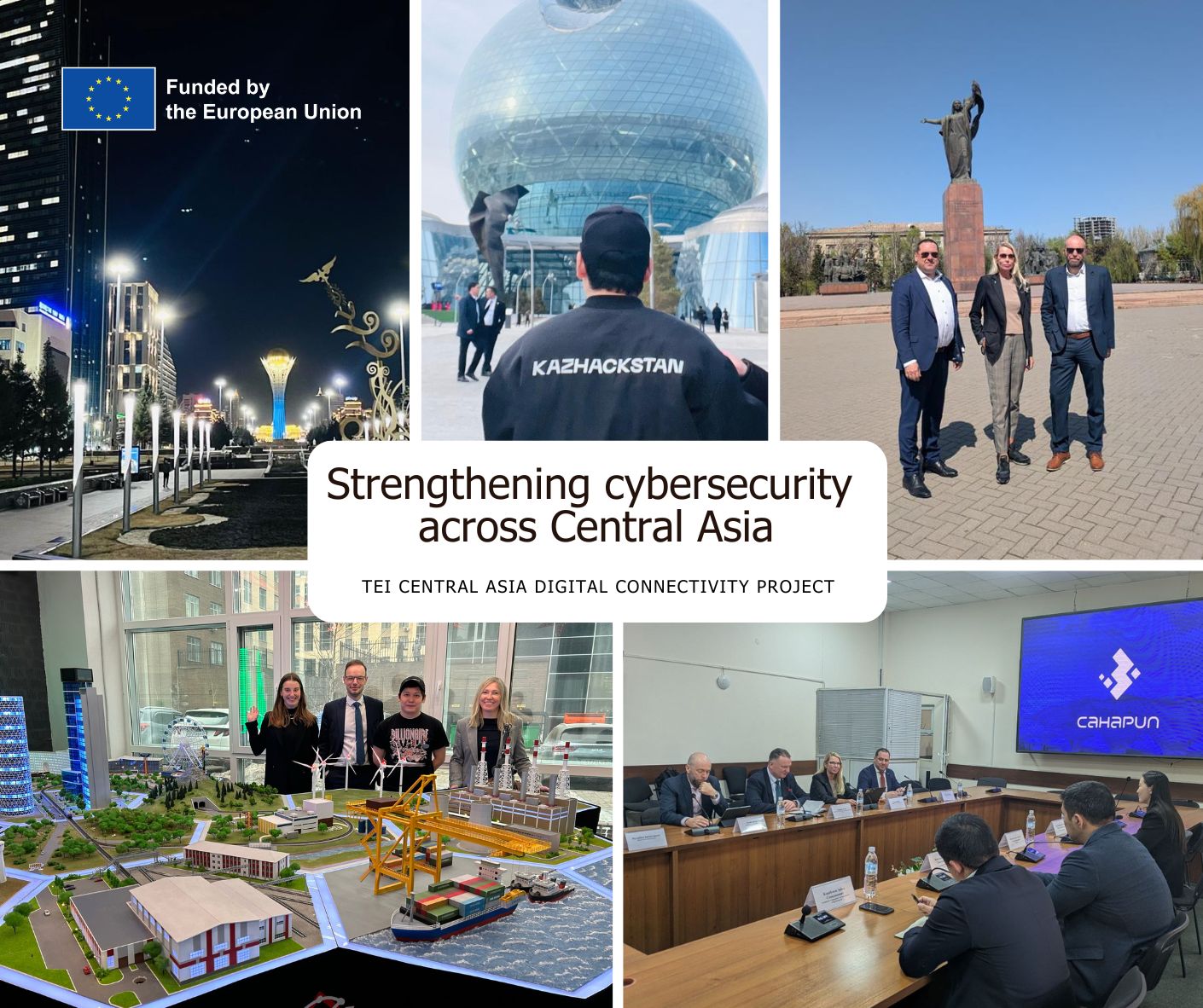 В рамках инициативы Team Europe Initiative on Digital Connectivity in Central Asia делегация ...